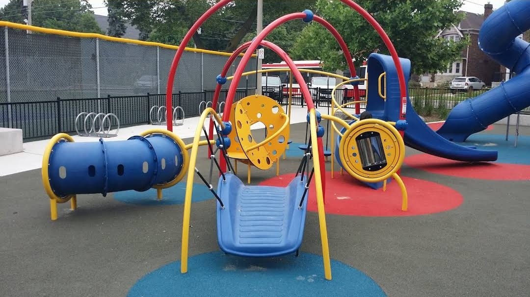 Georgina Walsh Memorial Playground (Trace Manes Park) - Toronto - Accessible Playgrounds Ontario